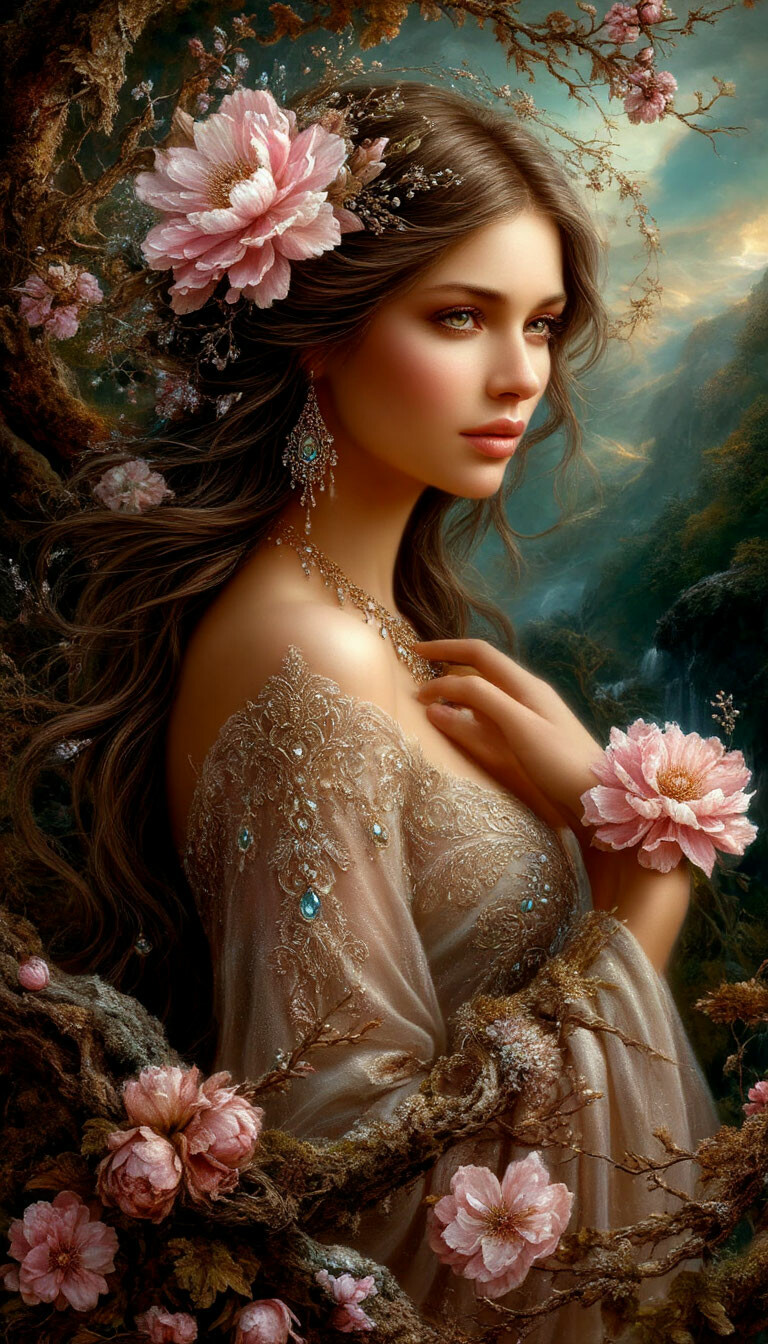 "Lee Bogle felt Fantasy Unearthly beauty, ultra-clarity 5D object ...