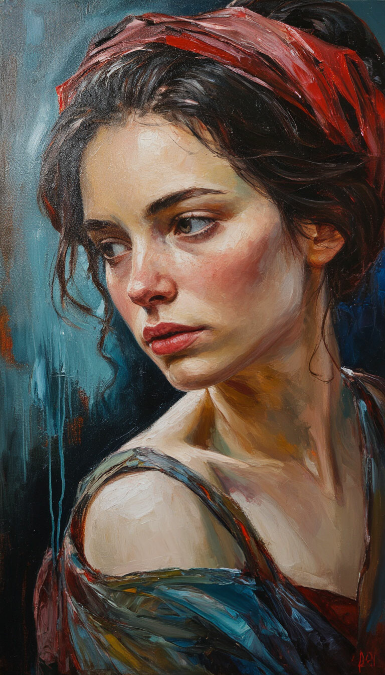 "Tim Razumovsky, acrílico" — imagen creada en Shedevrum