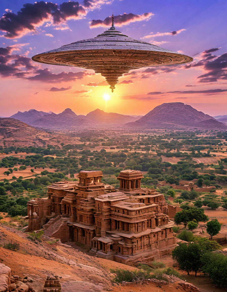 "Ancient India before the Indo -Aryans…" — image created in Shedevrum