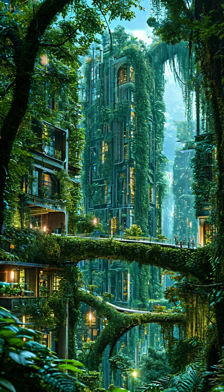 "@anna_esseker Visualization of a world where nature and technology ...