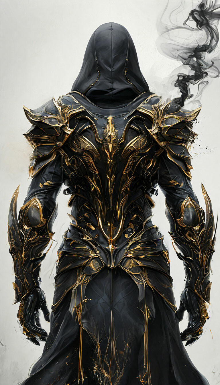 "🤍 Assassin's creed black gold …" — image created in Shedevrum