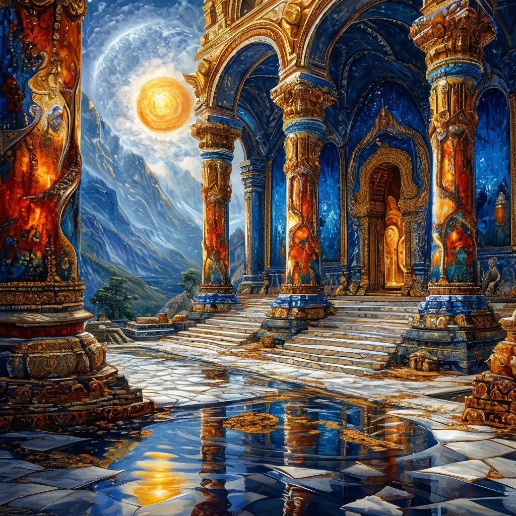 "🙏 5d abstraction is a magnificent and mysterious Shambhala place of ...