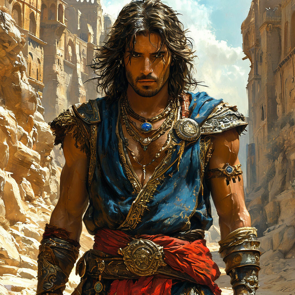 "Príncipe de Persia" — imagen creada en Shedevrum
