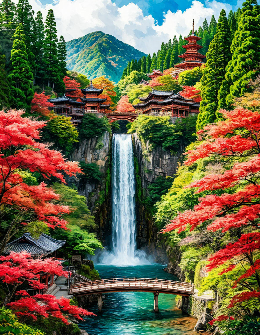 "Nachi Waterfall (Nachi no taki) Waterfall on the territory of the ...