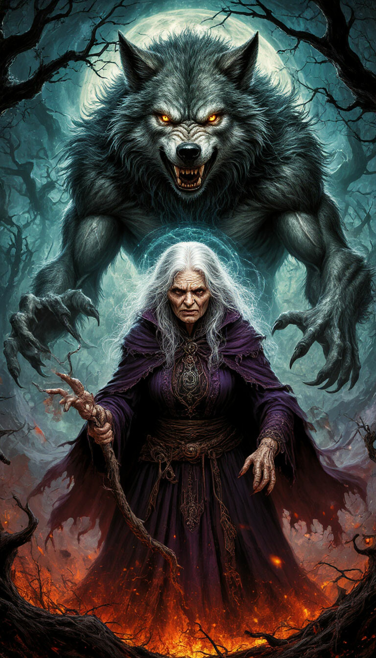 "The corruption of the old witch's Grandmother's guidance on the guy ...