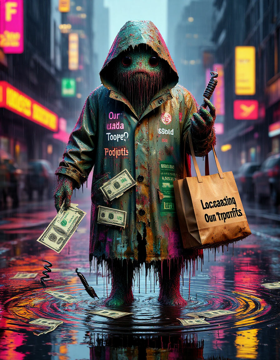 "Surreal split-frame digital painting, ultra-detailed, 8k, cinematic ...