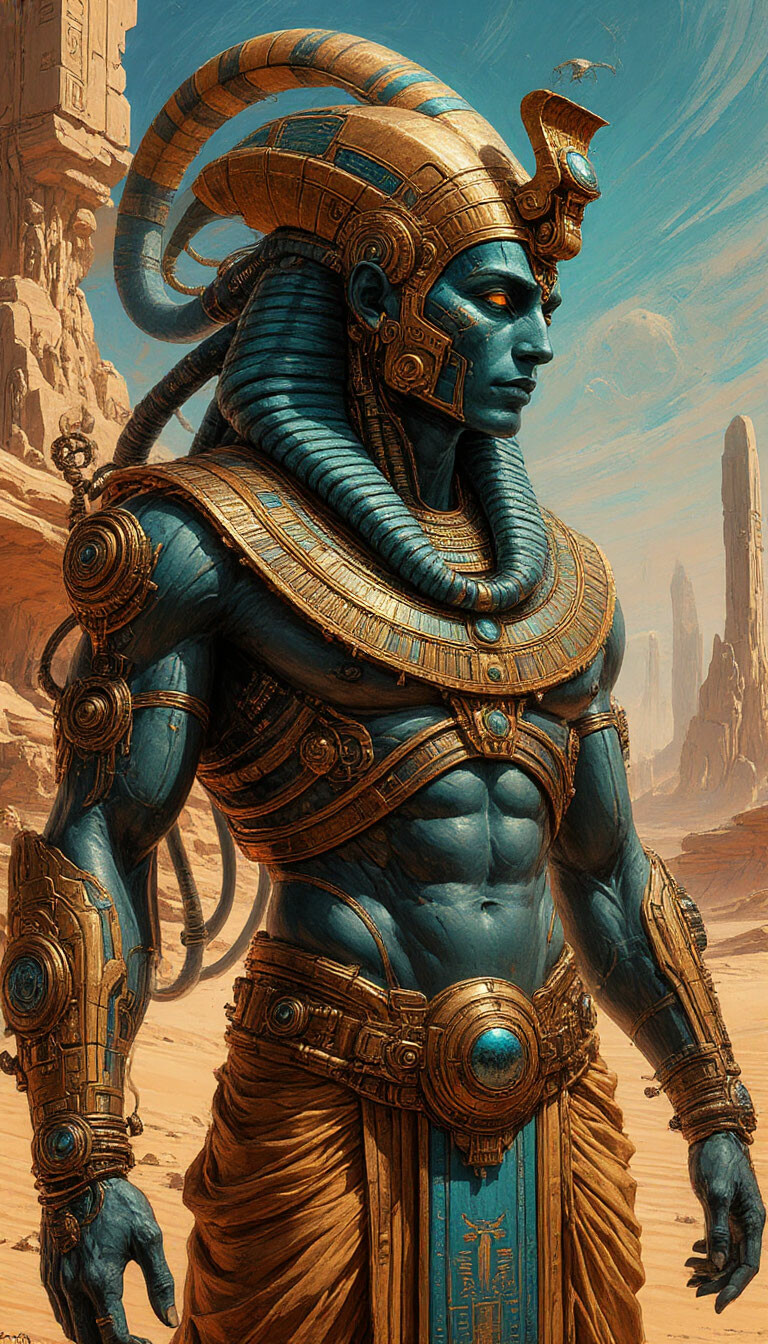 " @aw chlamys-monas and Huge Cyber Osiris transformation, mutation ...