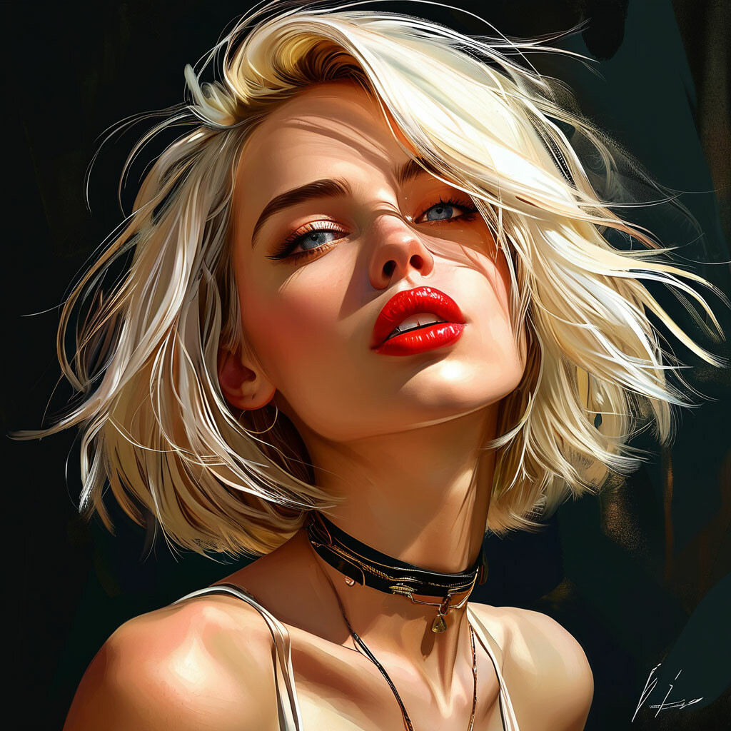 "Fashion portrait,Sabbas Apterus,glamour,motion dynamics,interesting angle,vivid emotions ...