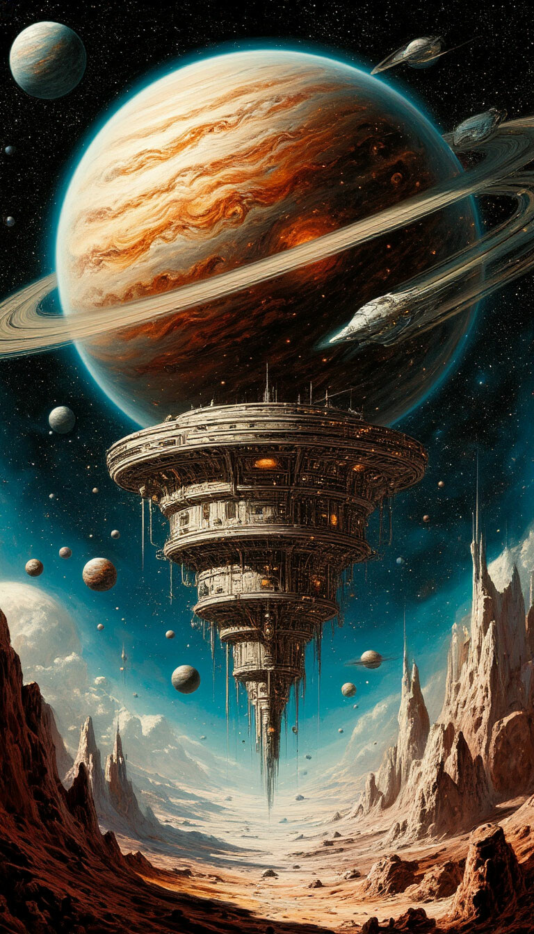 "Space fantasy The chronicles of the cosmic world gave far -reaching ...
