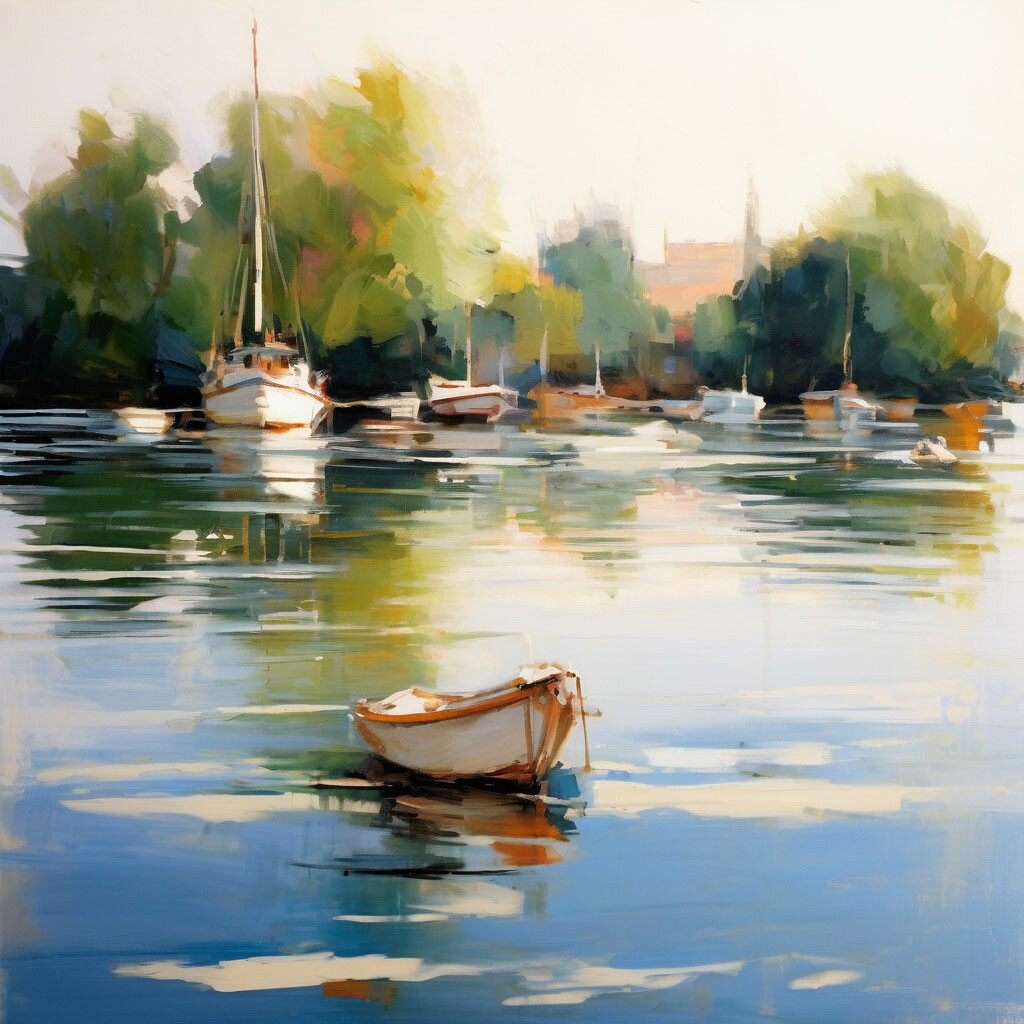 "Strokes + randomize = Carol Marine, Monet, drawing" — image created in ...