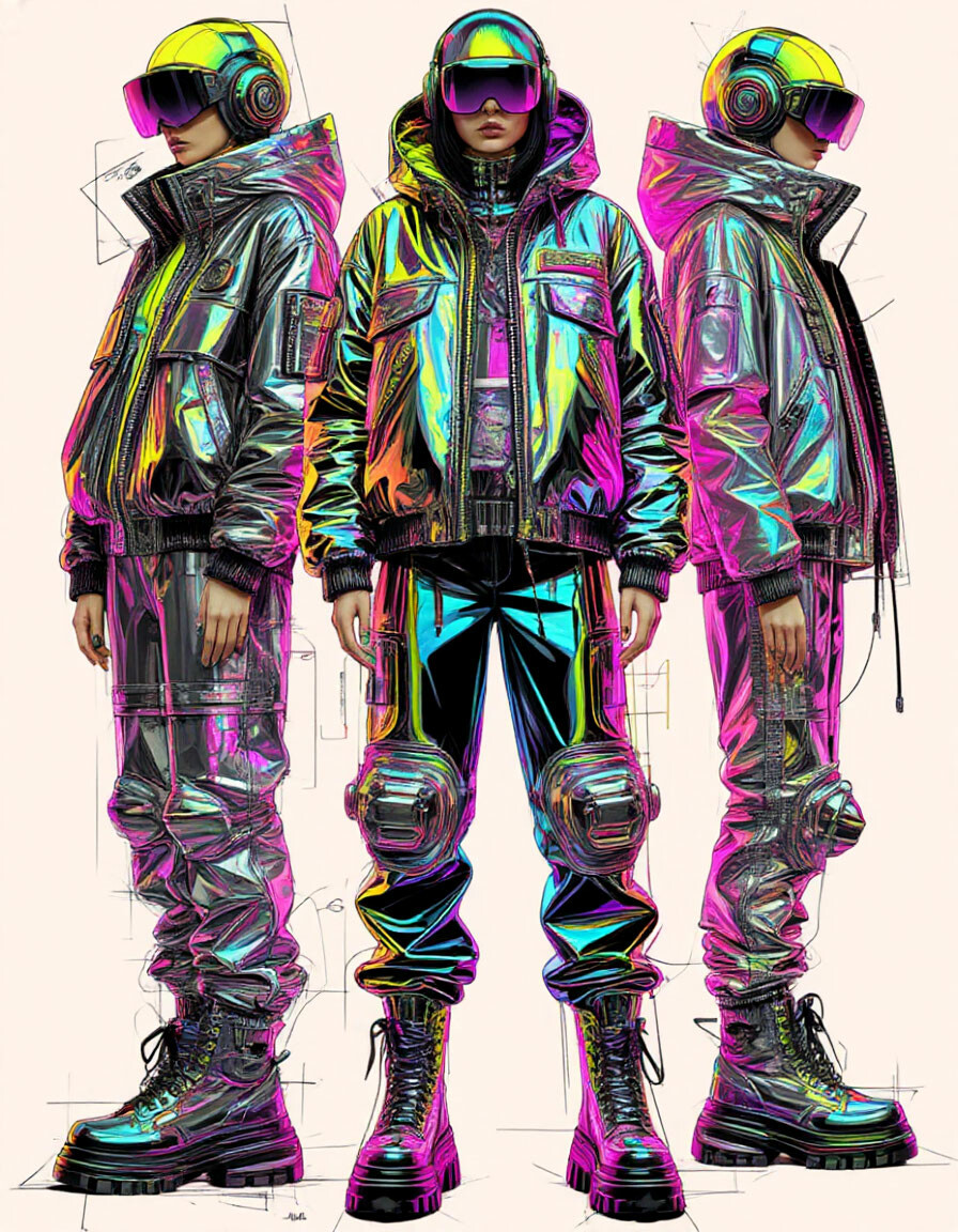 "Y3K. The style of clothing combines old images of the noughties with ...