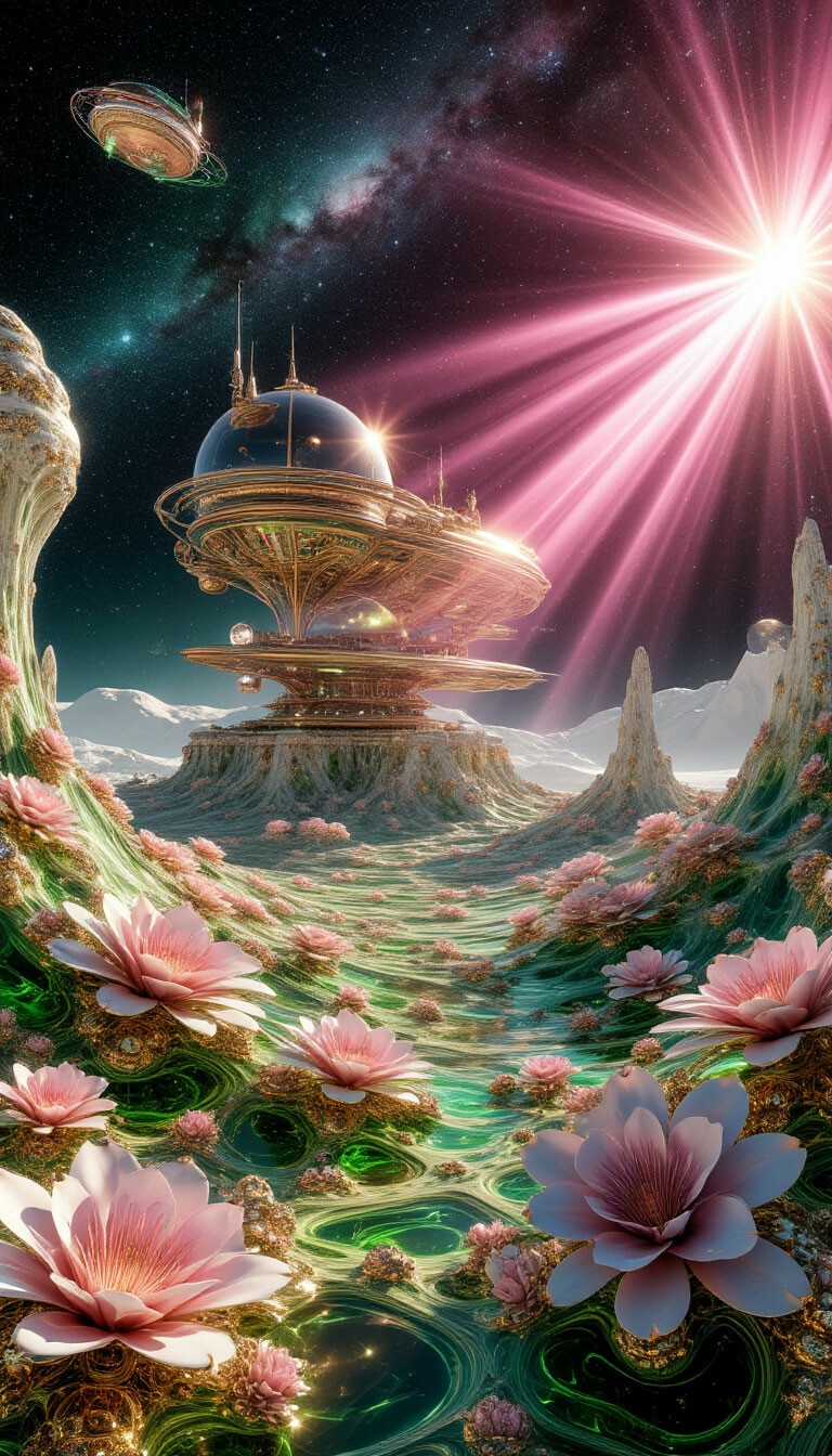 «🐳 sun rays through cosmic morning …» — картинка создана в Шедевруме