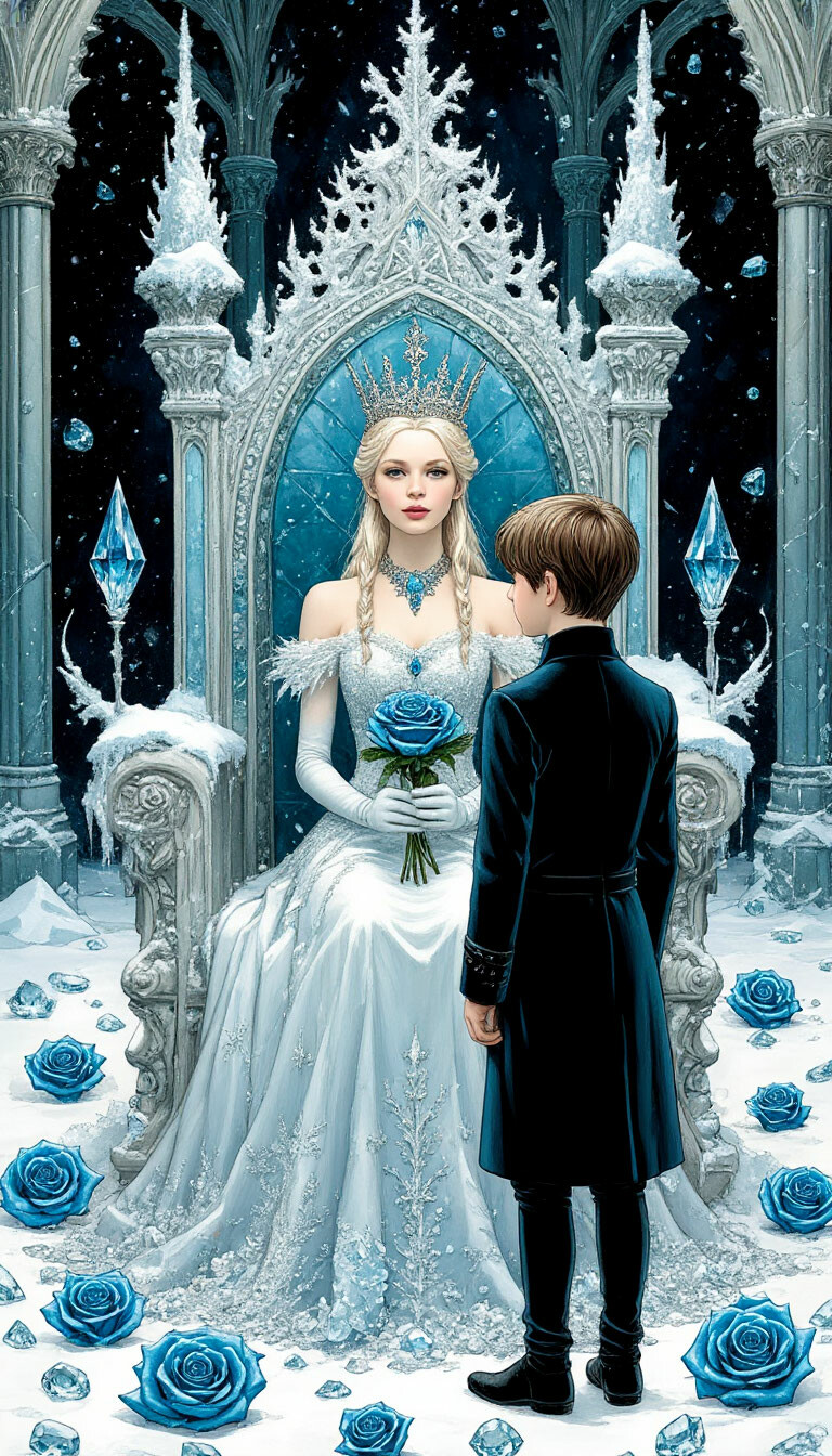 "🥀🥀🥀🥀🥀 Daniel Egneus. Michael Parkes. The formidable snow queen in the ...