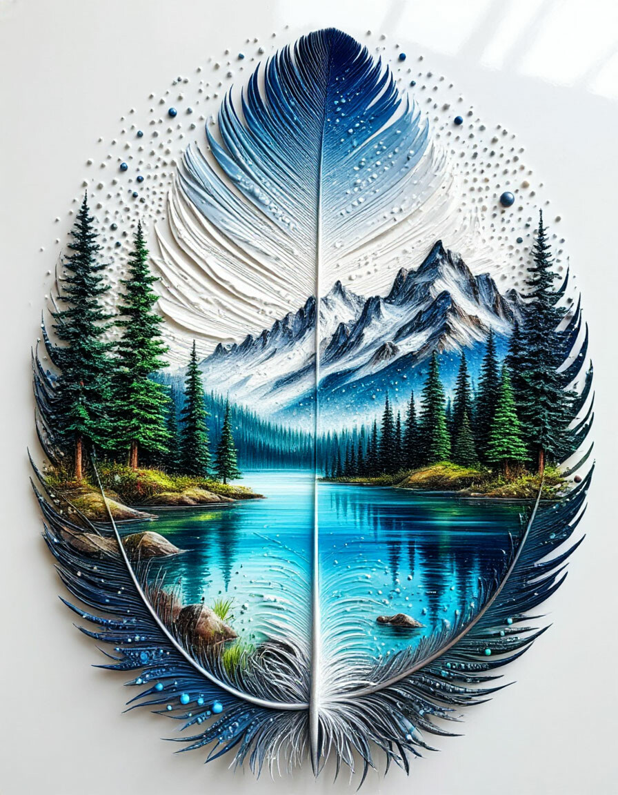 "5d digital graphics on a white and blue glossy background ,dot ...