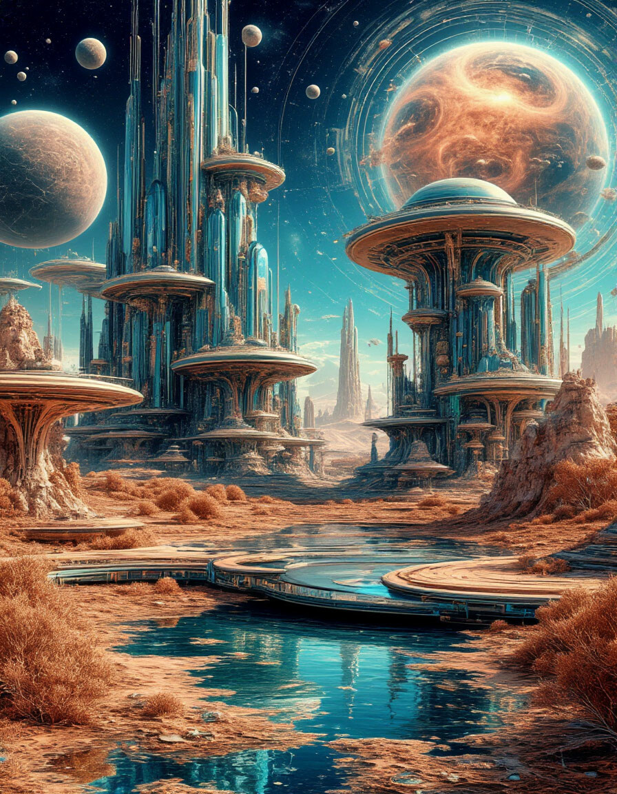 "5d graphics digital art navy aerobic multilayer exoarchitecture ...