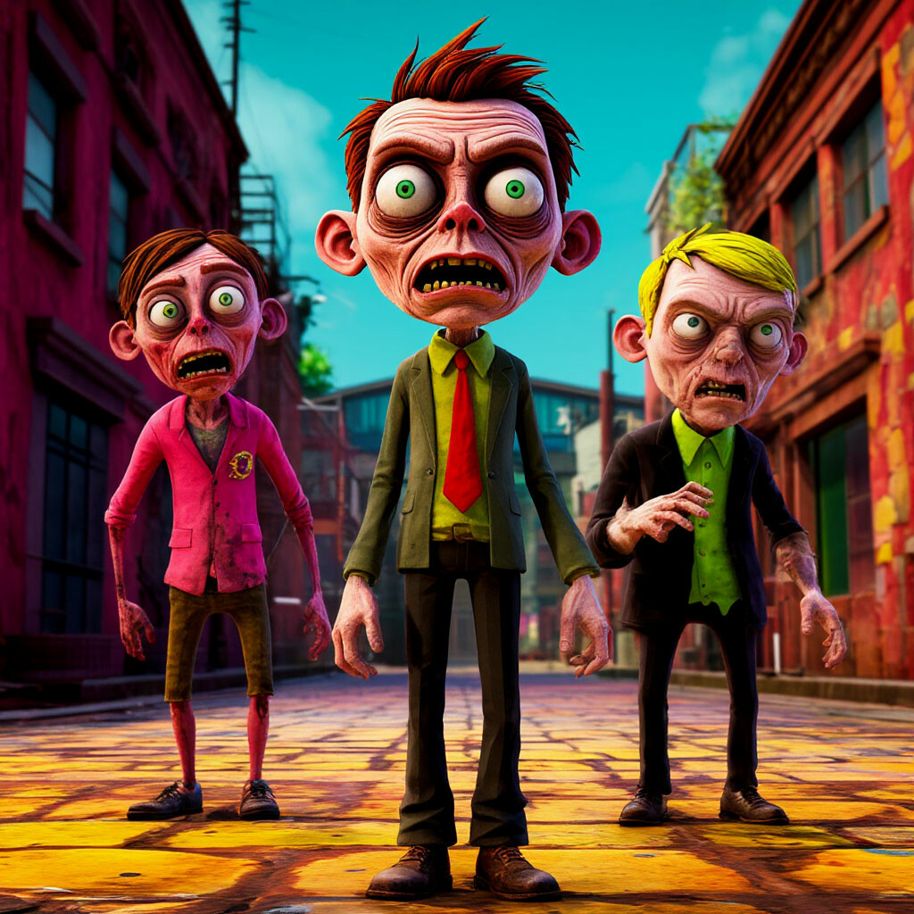 "Ben and ed" — image created in Shedevrum