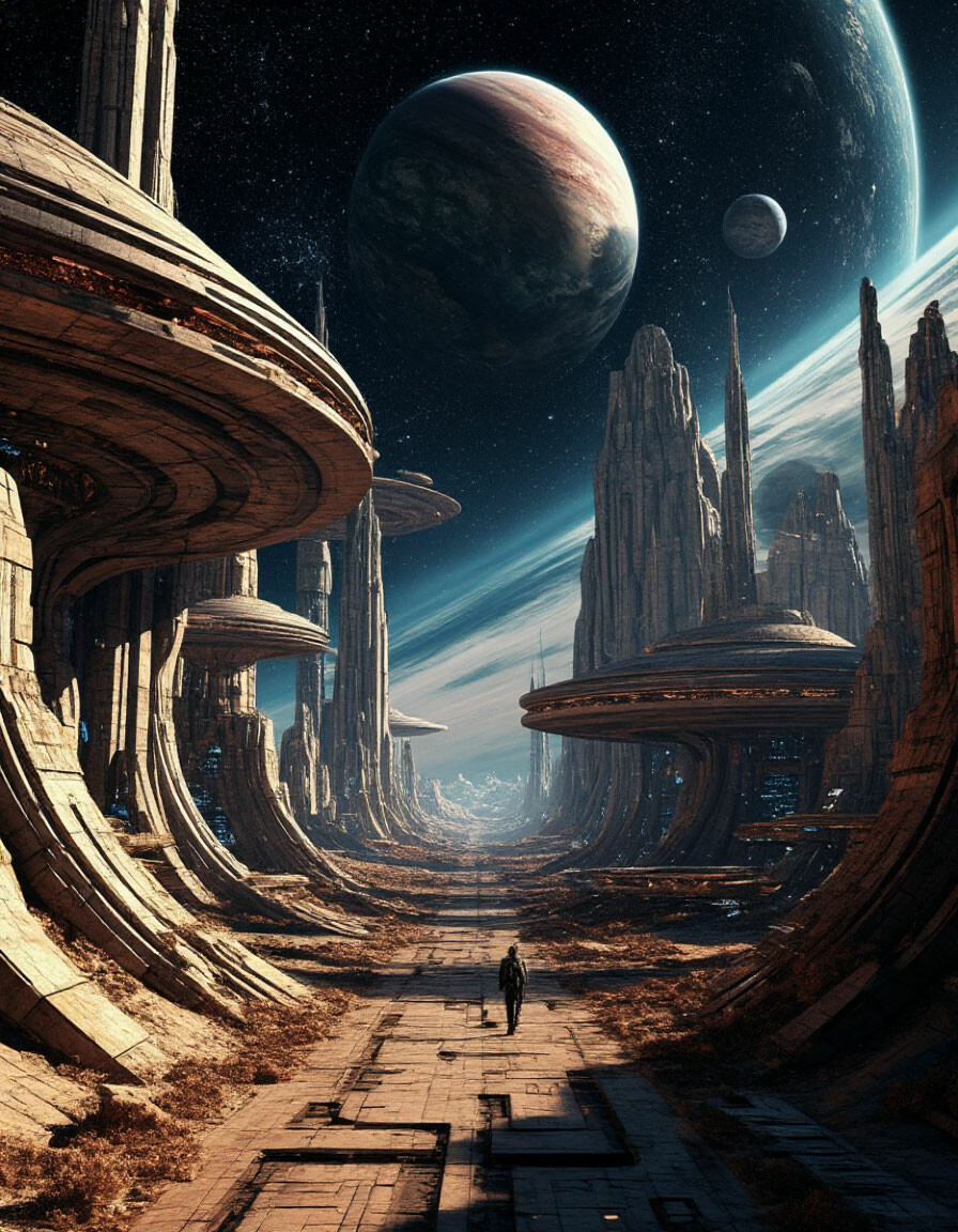 "Space fever, in a parallel world, mysticism, 3D graphics" — image ...