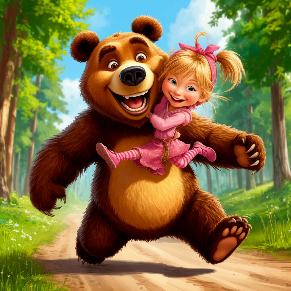 "* A caricature. In the style of the …" — image created in Shedevrum