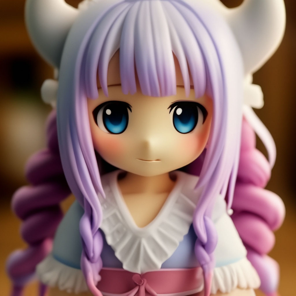 "Kanna from the anime Kobayashi-San chi no Maidragon, milota, kawaii ...