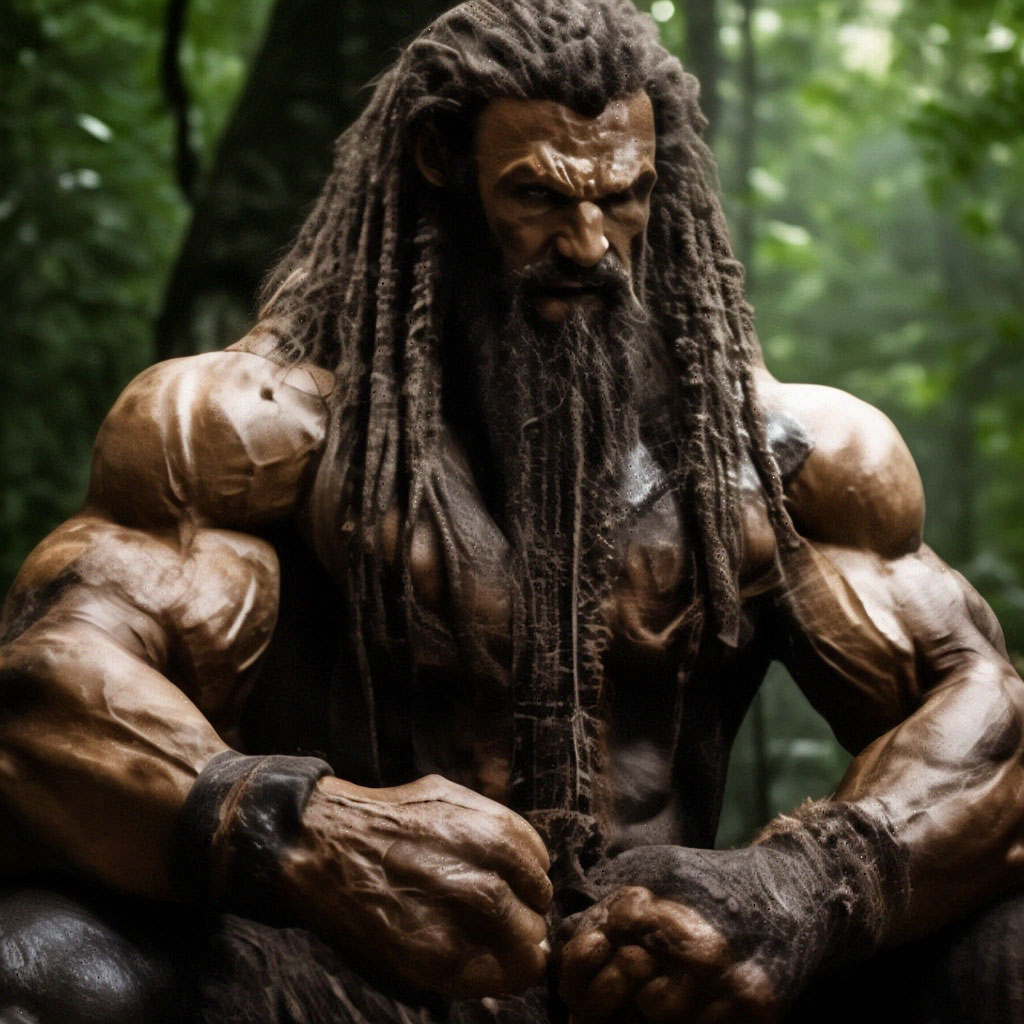 "The demigod Gilgamesh, king of the city of Uruk. The musculature of a ...