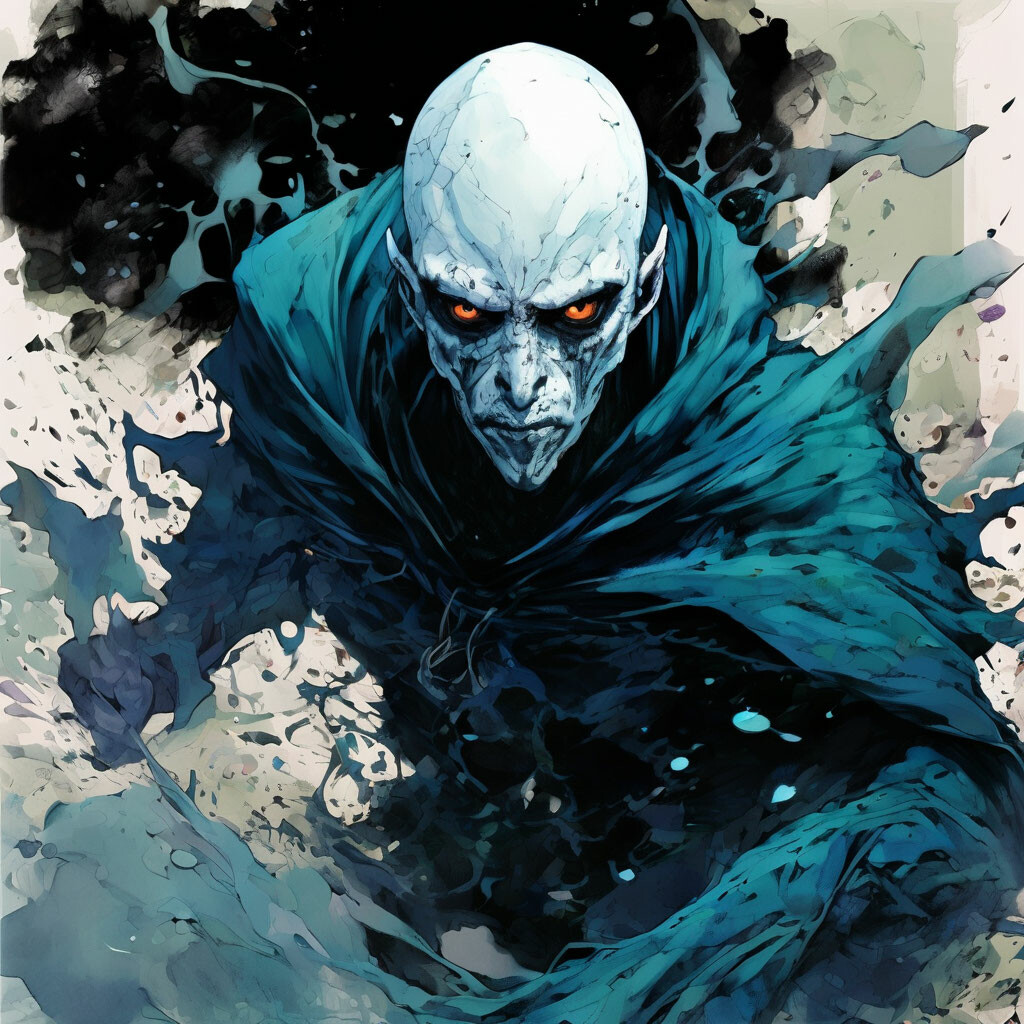 "@PL For: @svt718 Primordial horror …" — image created in Shedevrum