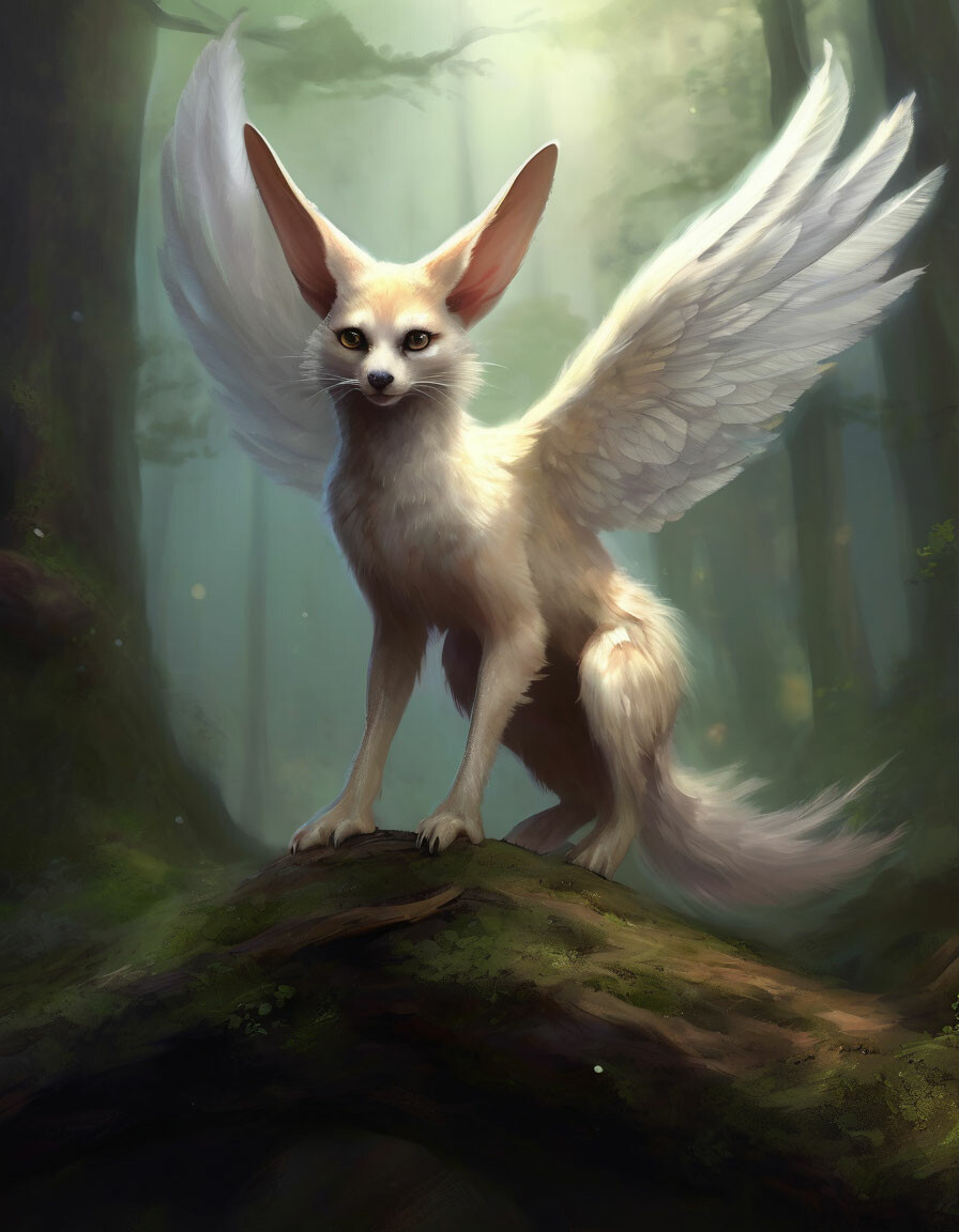"Fyll body, fairy creature, fantasy, familiar, magical creature, hybrid ...