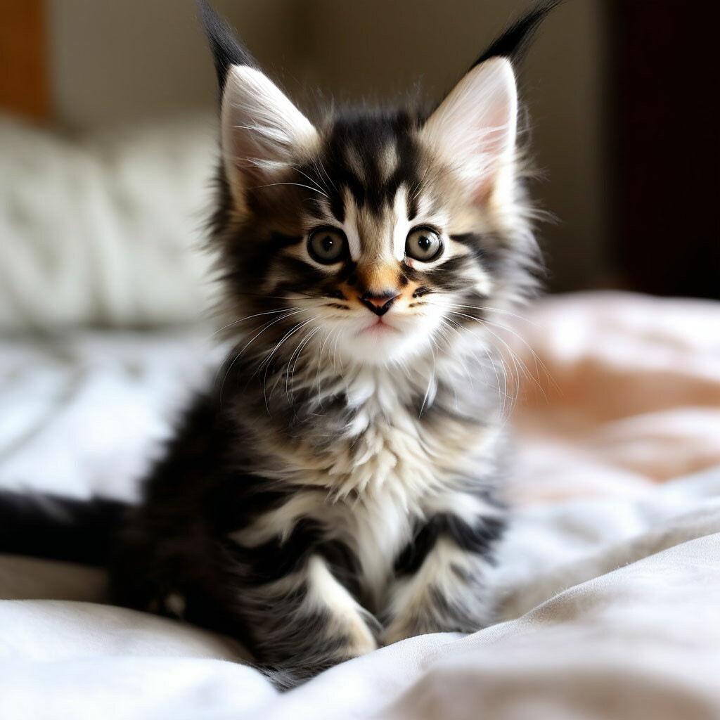 "My kitten: Name: Lenka Gender: Female Age: 3 weeks The mainkun breed ...