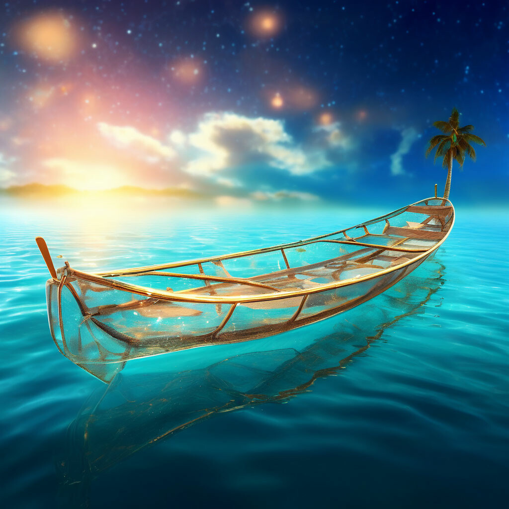 ". A tropical paradise. star dust+glutter is in the air. Transparent ...