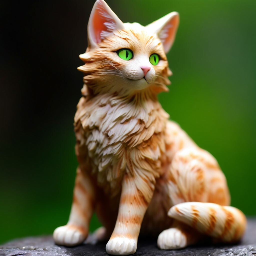 "Gatos guerreros arena gato con ojos verdes figura de acción de cuerpo ...