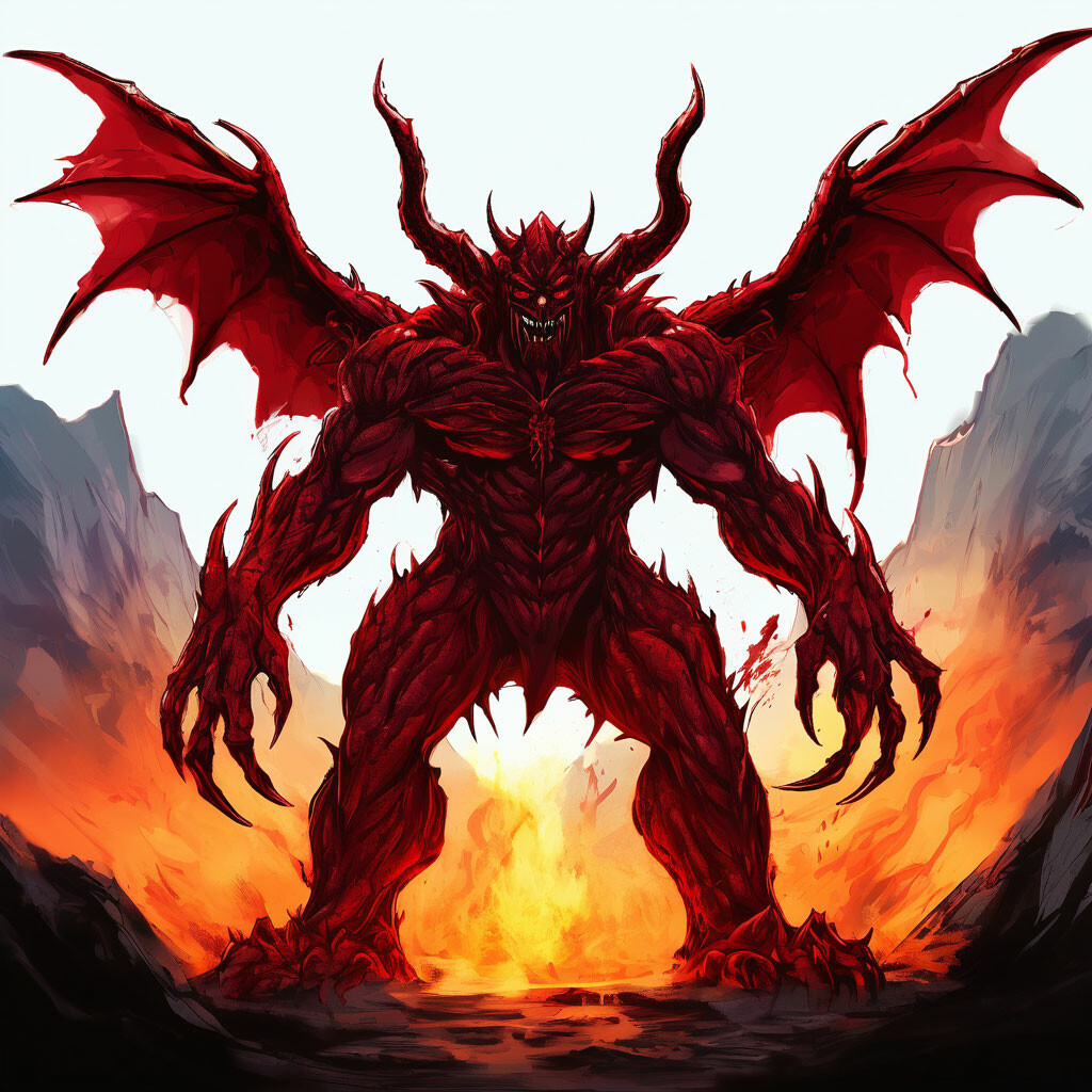 "Rakt . Evolution : 3 . A SUPER MEGA GIGANTIC DEMON . There are spider ...