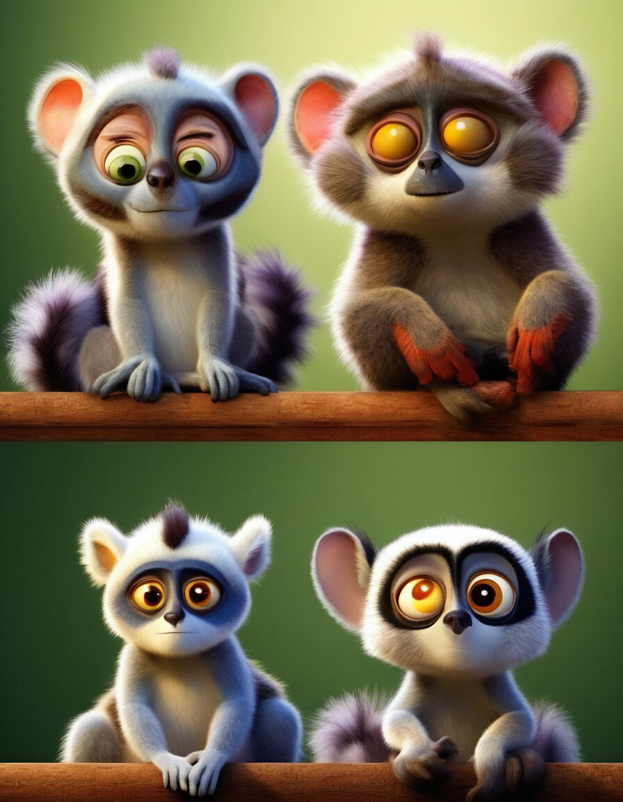 "The new cartoon characters are cute and funny, similar to a funny ...