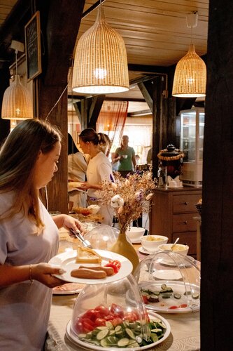 Kafe Korzinka, Pskovskaya oblastı, foto