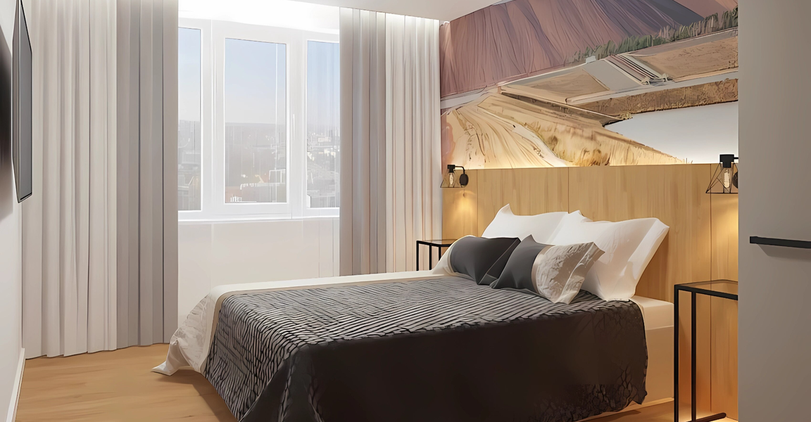 Shakhter hotel (vulica Kanstancina Zaslonava No:34, Saligorsk), otel  Salihorsk'tan