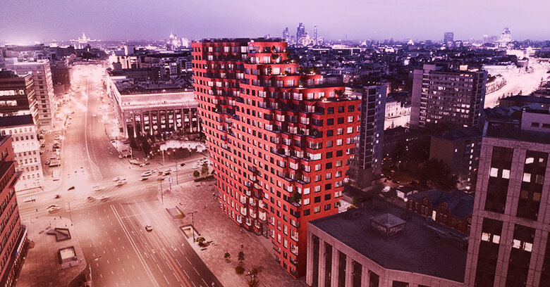 Red7 (Akademika Sakharova Avenue No:7, Moscow), konut blokları  Moskova'dan