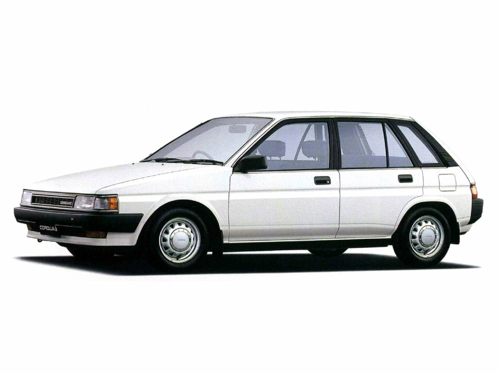 Toyota Corolla II 1986 – 1990, 3 поколение (L30), Хэтчбек 5 дв ...