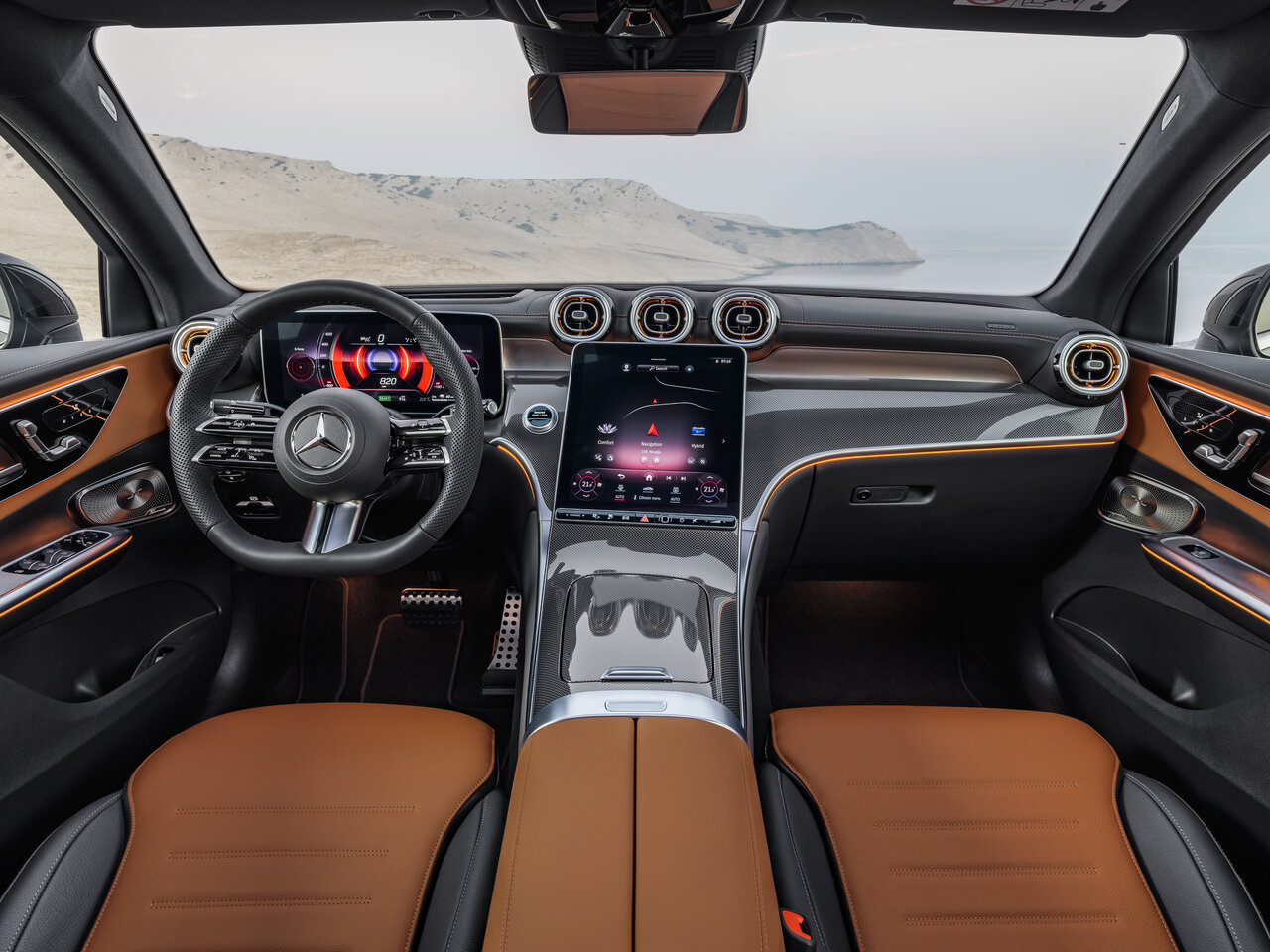 Mercedes-Benz GLC Coupe 2 поколение (C254), Внедорожник 5 дв ...