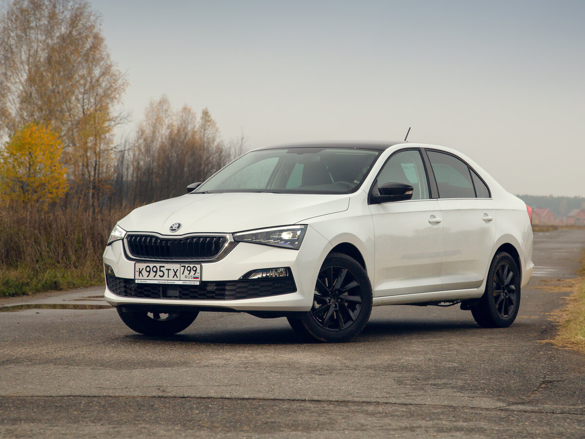 Купить б/у Skoda Rapid II 1.6 AT (110 л.с.) бензин автомат в Хасавюрте ...