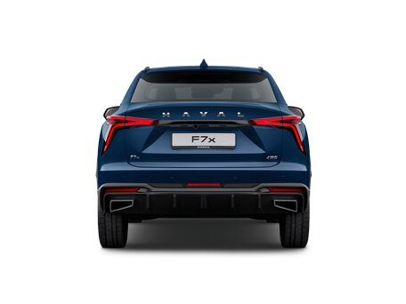 Купить новый Haval F7x II 2.0 AMT (192 л.с.) 4WD бензин робот в Москве: синий Хавэйл Ф7х II ...