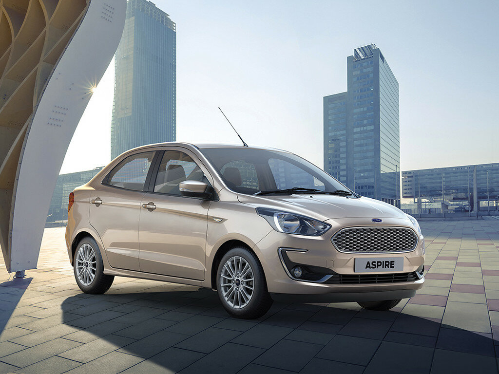 Ford Figo 2 поколение рестайлинг, Седан Aspire - технические ...