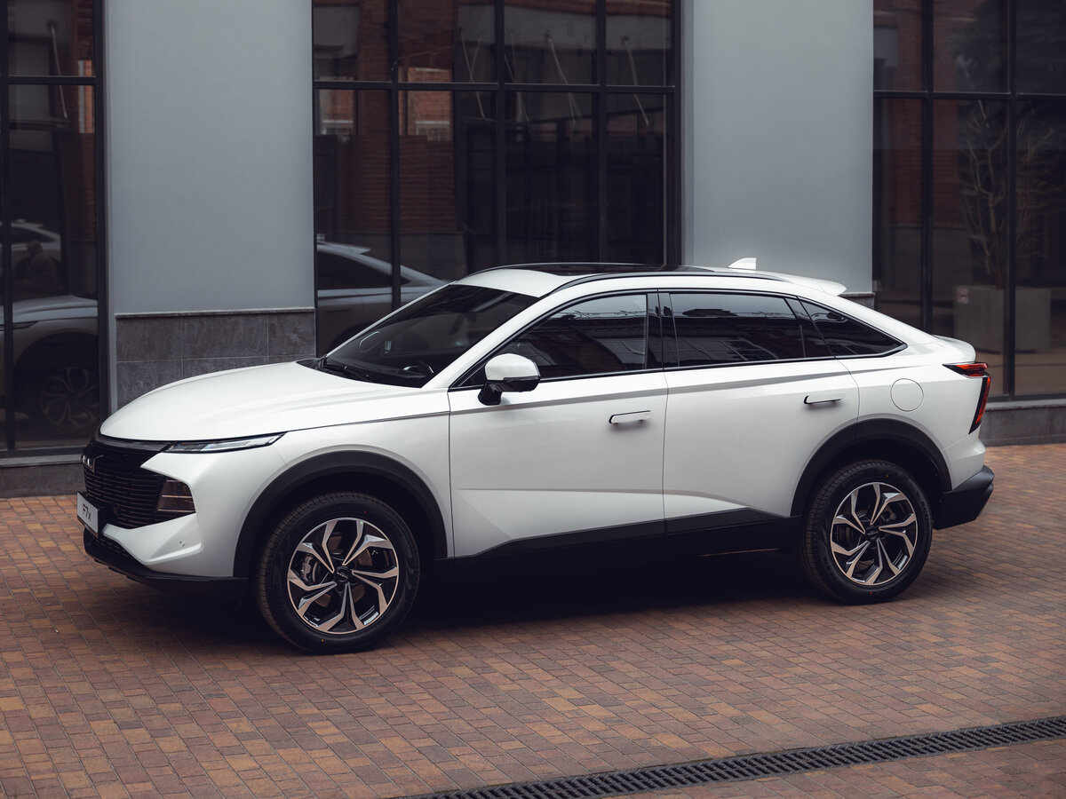 Купить новый Haval F7x II 2.0 AMT (192 л.с.) 4WD бензин робот в Тамбове: белый Хавэйл Ф7х II ...