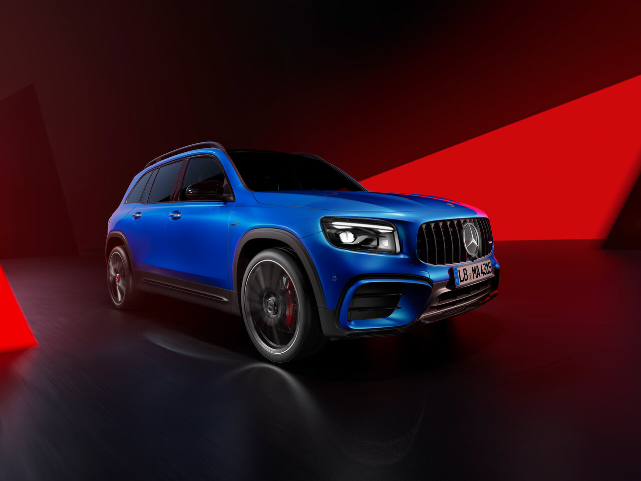 Mercedes-Benz GLB AMG 1 поколение (X247) рестайлинг, Внедорожник 5 дв ...