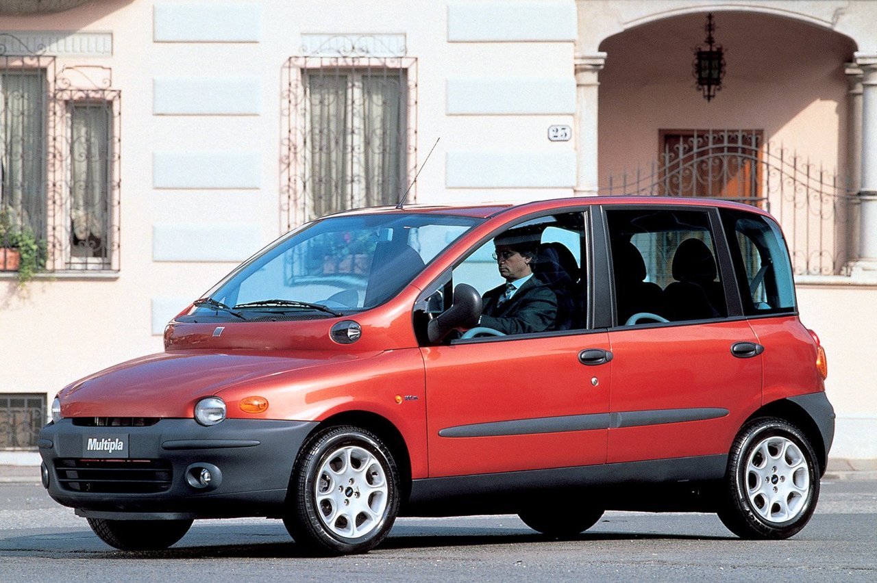 Fiat Multipla 1998 – 2005, 1 поколение, Компактвэн: технические ...