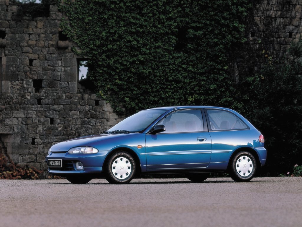 Mitsubishi Colt 1992 – 1996, 4 поколение (CA0), Хэтчбек 3 дв ...