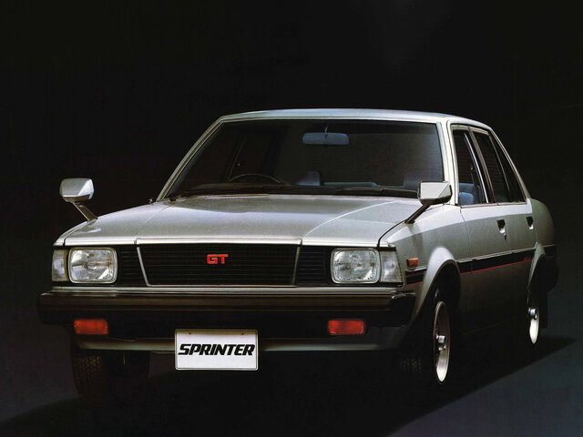 Toyota Sprinter - технические характеристики, модельный ряд ...