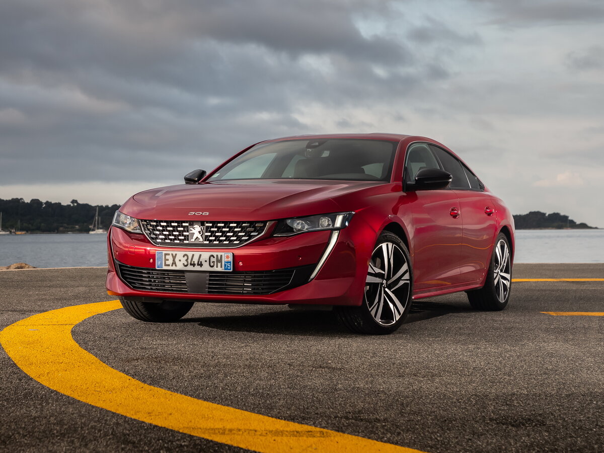 Купить б/у Peugeot 508 II 1.5d AT (130 л.с.) дизель автомат в Кинешме: чёрный Пежо 508 II ...