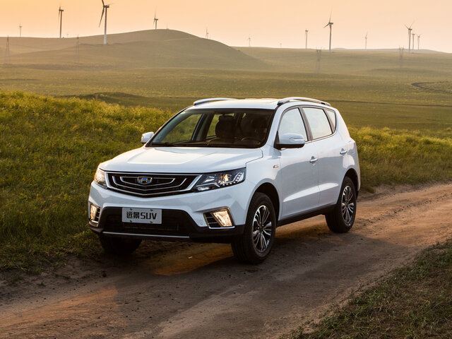 Geely Vision X6 - технические характеристики, модельный ряд ...