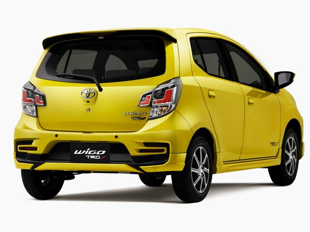 Toyota Wigo 1 поколение 2 рестайлинг, Хэтчбек 5 дв. - технические ...