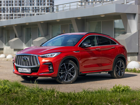 Купить б/у Infiniti QX55 2021-2024 2.0 CVT (249 л.с.) 4WD бензин ...