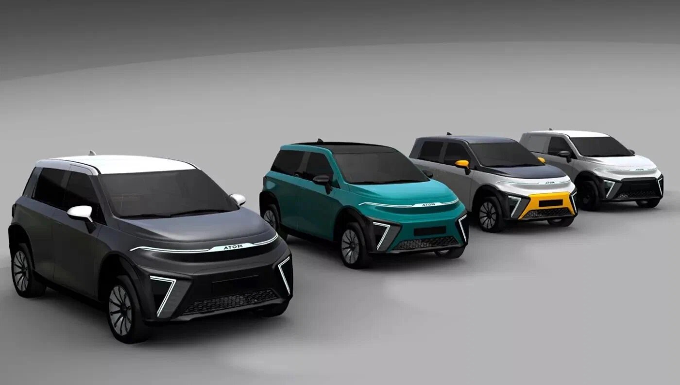 Российские электромобили «Атом»: известны сроки старта продаж