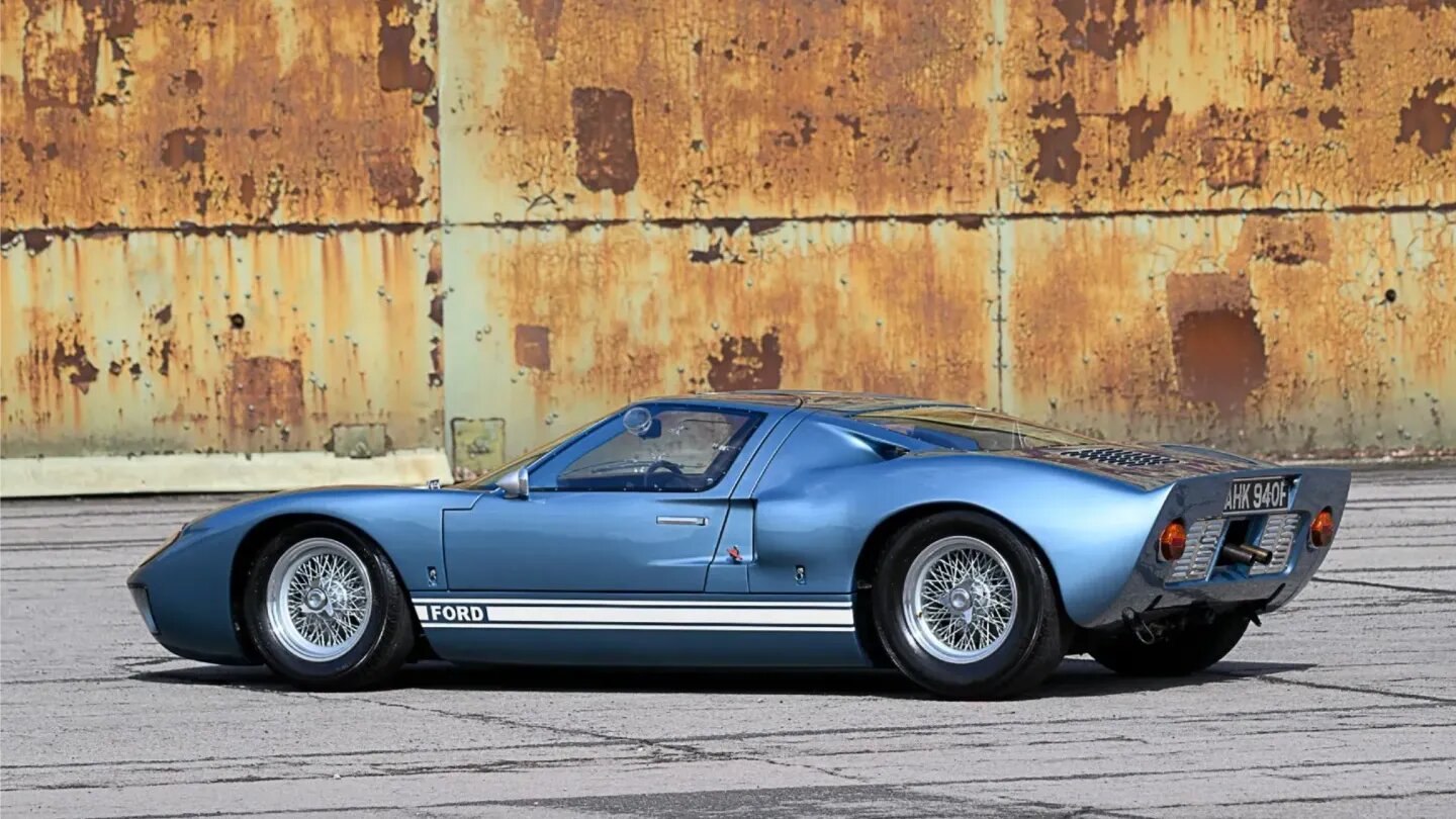 Редчайший Ford GT40 с необычной историей выставлен на продажу